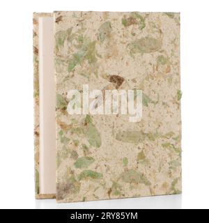 White recycled vertical note paper texture, light background Stock ...