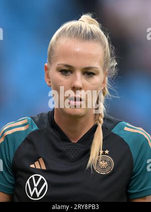 BOCHUM - Germany goalkeeper Merle Frohms during the UEFA Nations League ...