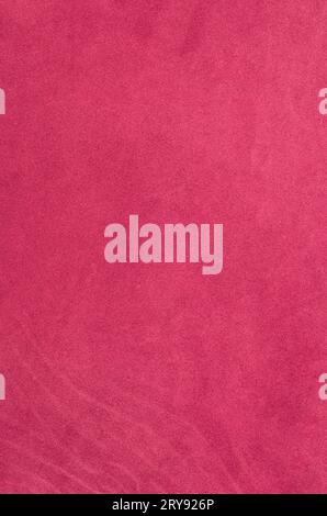 Surface texture of pink suede leather close-up Stock Photo - Alamy