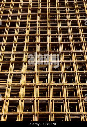 Sized structural steel mesh, structural steel, iron, metal, structure ...