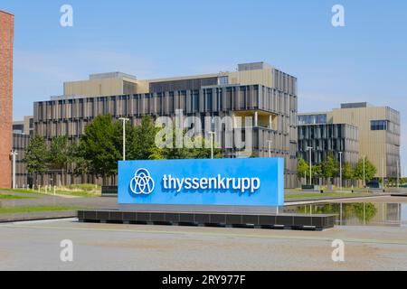 Corporate headquarters thyssenkrupp, headquarters, Ruhr tech kampus ...