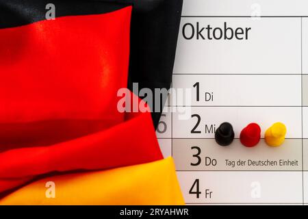 Augsburg, Bavaria, Germany. 30th Sep, 2023. Iconic German Unity Day ...