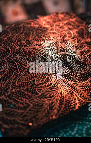 Indonesian Metal Batik Stamps Stock Photo - Alamy
