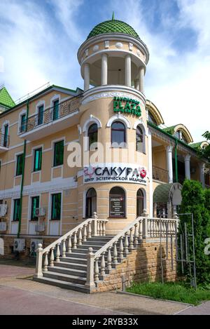 ESSENTUKI, RUSSIA - JUNE 09, 2023: Ancient building of the Zander ...