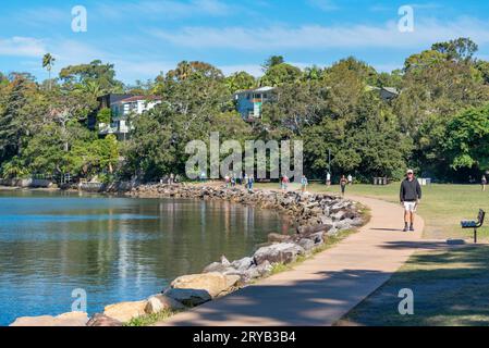 North Harbour Reserve in Balgowlah Sydney, views across Sydney Harbour ...