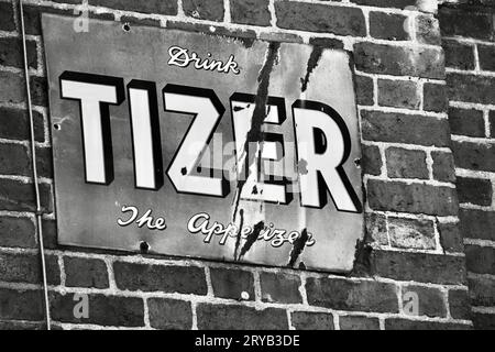 vintage Tizer fizzy pop drink giveaway cardboard badge 1960s 1970s ...