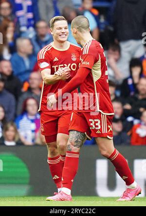 Aberdeen's Slobodan Rubezic during the cinch Premiership match at the ...