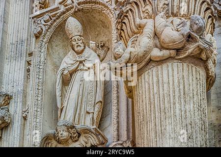 Baroque palaces of Lecce Stock Photo - Alamy