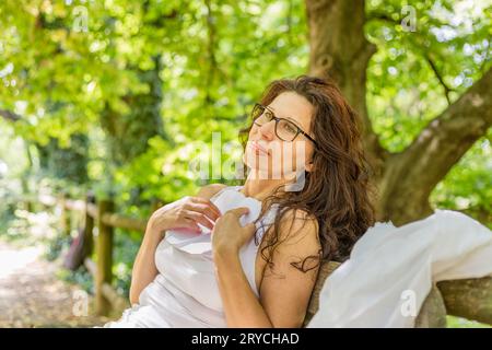 Woman holding white sheet paper labeled word Depression in hand Stock ...