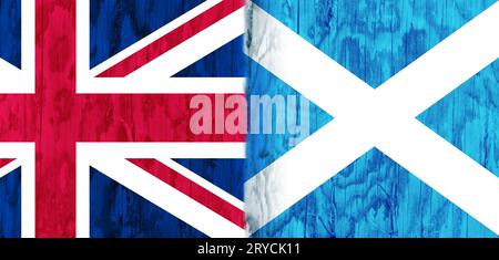 Politic relationship, Great Britain and Scotland Stock Photo - Alamy