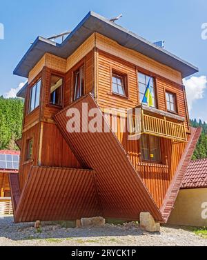 wooden ceiling of village house, wooden ceiling houses Stock Photo - Alamy