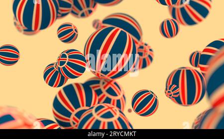 Large group of orbs or spheres Stock Photo - Alamy