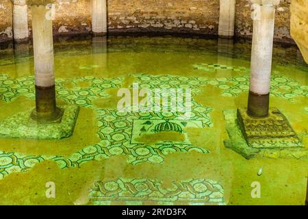 Ancient flooded crypt Stock Photo - Alamy