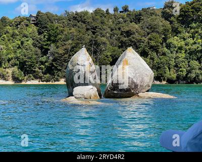 Split Apple Rock Stock Photo - Alamy