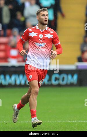 John Mcatee of Barnsley during the Sky Bet League 1 match Shrewsbury ...