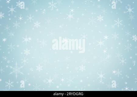 Abstract pastel teal blue Christmas holiday winter background of ...