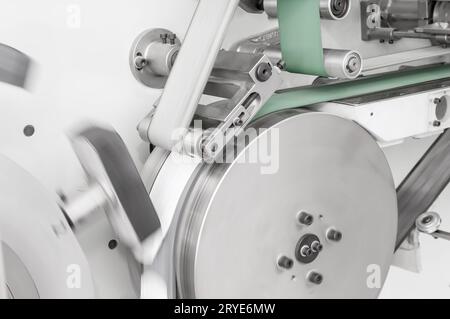 Equipment with a rotating roller Stock Photo - Alamy