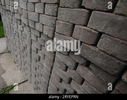 Concrete bricks, common material in construction Stock Photo - Alamy