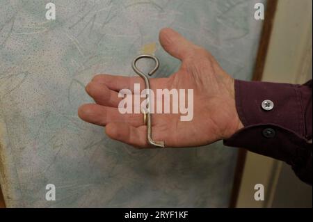Lock pick for opening doors Stock Photo - Alamy