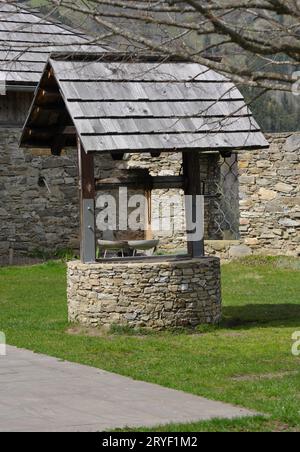 a draw well as water supply with fresh and clean water a draw well for ...