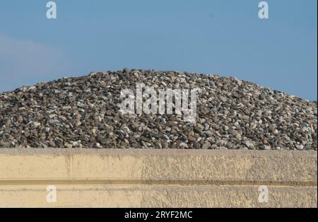 Natural resource sand and gravel Stock Photo - Alamy