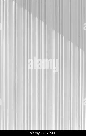 Decorative concrete vertical groove pattern of a building facade ...