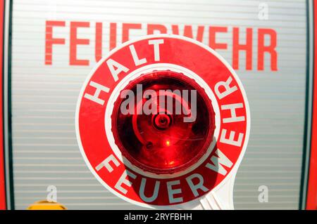 a fire department sign in german Feuerwehr, rescue and emergency ...
