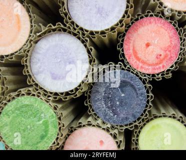 objects and shapes in different colors, colorful arrangement and design ...