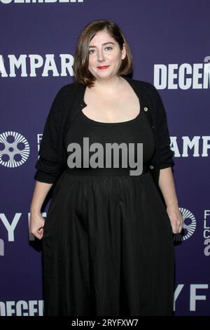 Samy Burch attends opening night of 61st New York Film Festival with ...
