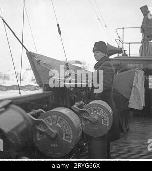 The engine room telegraph of the World War II merchant ship "Jeremiah O ...