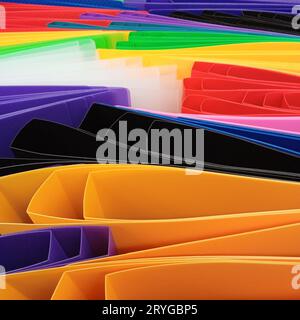 objects and shapes in different colors, colorful arrangement and design ...