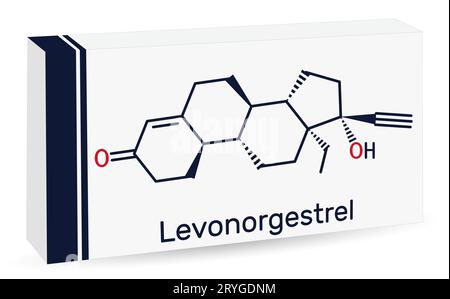 Levonorgestrel progestin molecule. It is synthetic progestogen ...