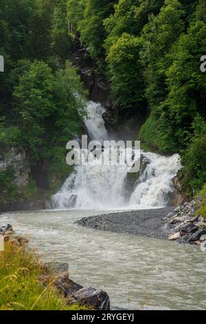 The Reichenbach Falls in the Swiss mountains Stock Photo - Alamy