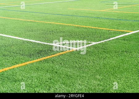 Soccer field abstract background Stock Photo - Alamy
