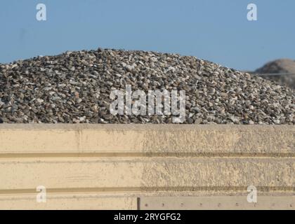 Natural resource sand and gravel Stock Photo - Alamy
