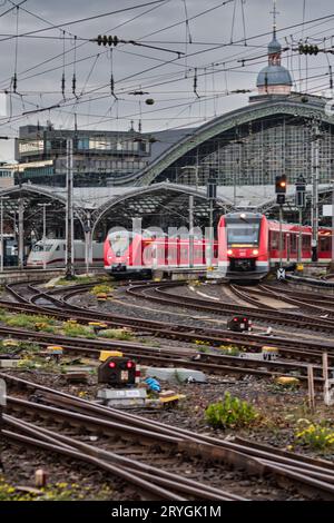 DB Regio train at Cologne main station Stock Photo - Alamy