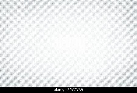 White halftone background, gray grungy dotted frame on white, copy ...