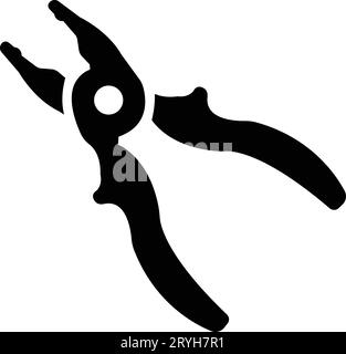 plier tool isolated icon Stock Vector Image & Art - Alamy