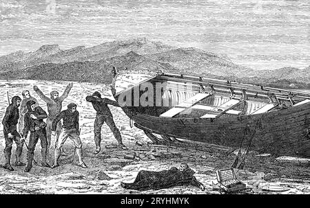 William Hobson and the men of the McClintock Artic Expedition finding ...
