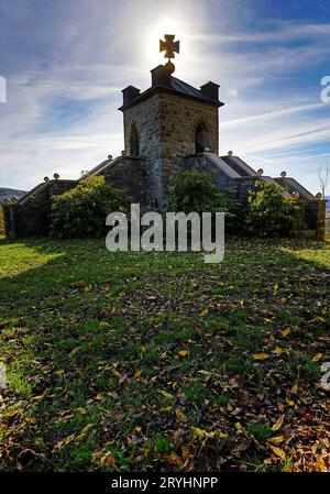 war memorial at Castle Hachen, Germany, North Rhine-Westphalia ...