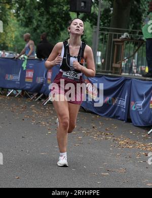 Abbie Sumner, a medical student in Leicester, in the Leicester Half ...