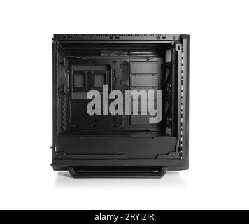 Open system unit case with fans of a personal computer Stock Photo - Alamy