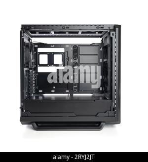 Open system unit case with fans of a personal computer Stock Photo - Alamy