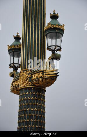 A vertical shot of a vintage street lamp in the city center Stock Photo ...