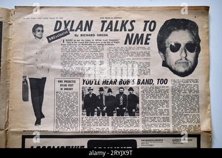 1960s issue of NME New Musical Express Music Paper Stock Photo - Alamy