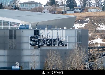 Telus Spark Science Centre, Calgary Alberta Canada Stock Photo - Alamy