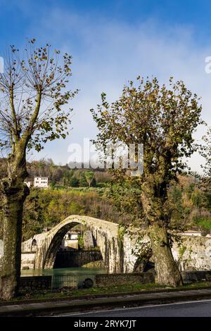 The ancient asymmetrical arches Stock Photo - Alamy