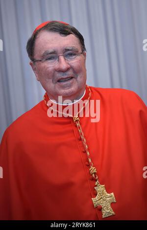 New cardinal Christophe Louis Yves Georges Pierre, center ...