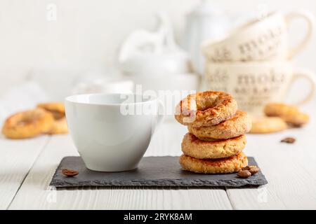 Traditional Italian torchetti cookies Stock Photo - Alamy