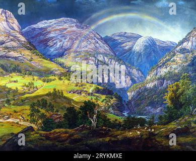 'View from Stalheim' by Johan Christian Claussen Dahl is a Norwegian ...